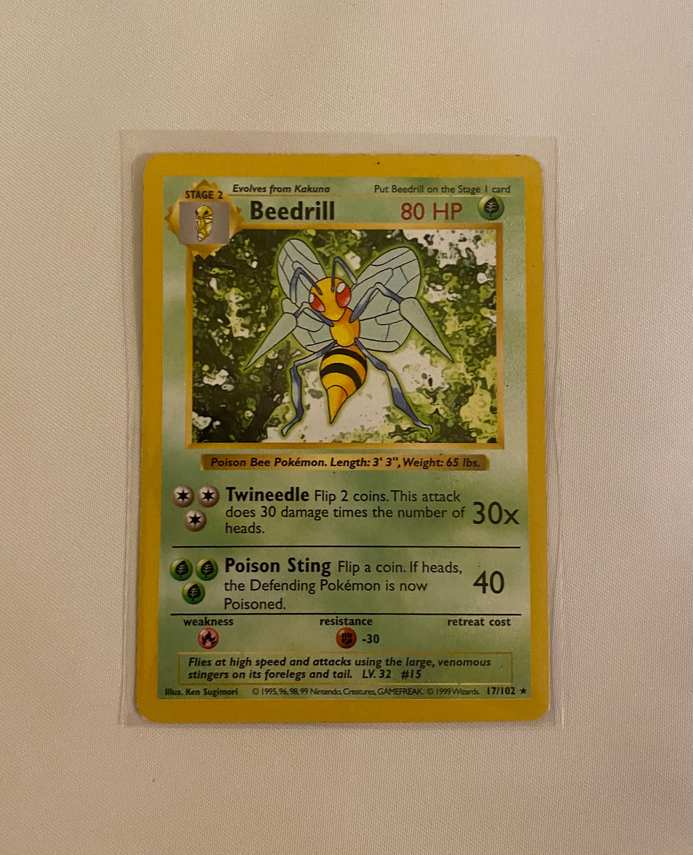 Beedrill Card