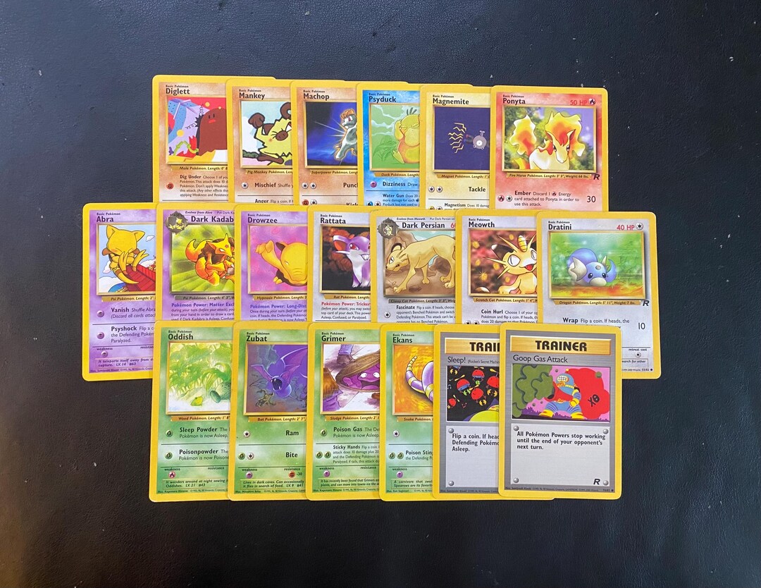 Pokémon Team Rocket Collection - Pokemon Trading Card Game TCG ...