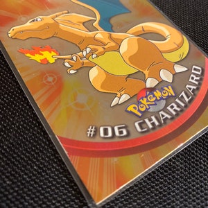 Charizard holographic Pokémon Topps TV Animation Edition Card 6 Rare ...