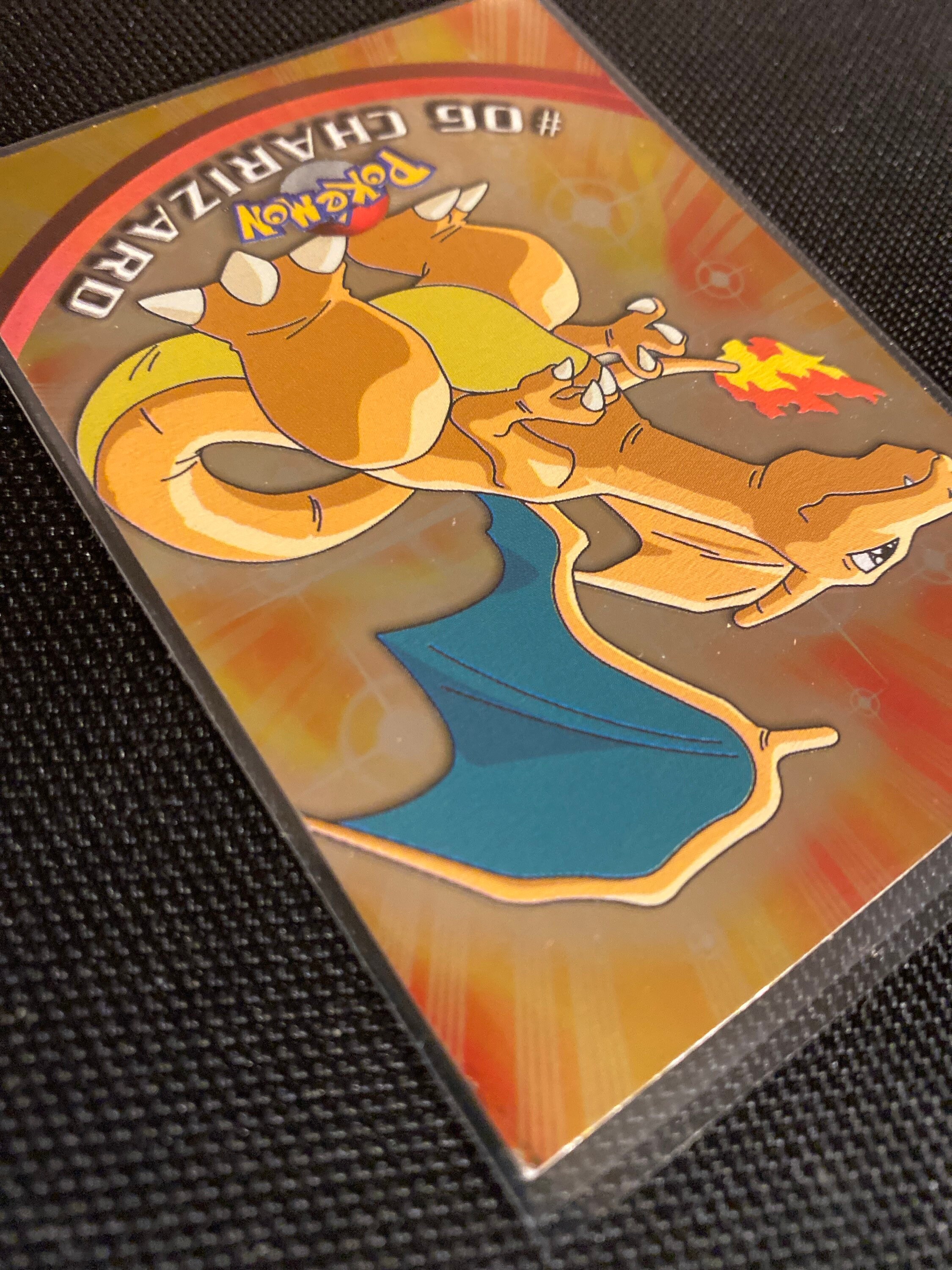 Charizard holographic Pokémon Topps TV Animation Edition | Etsy