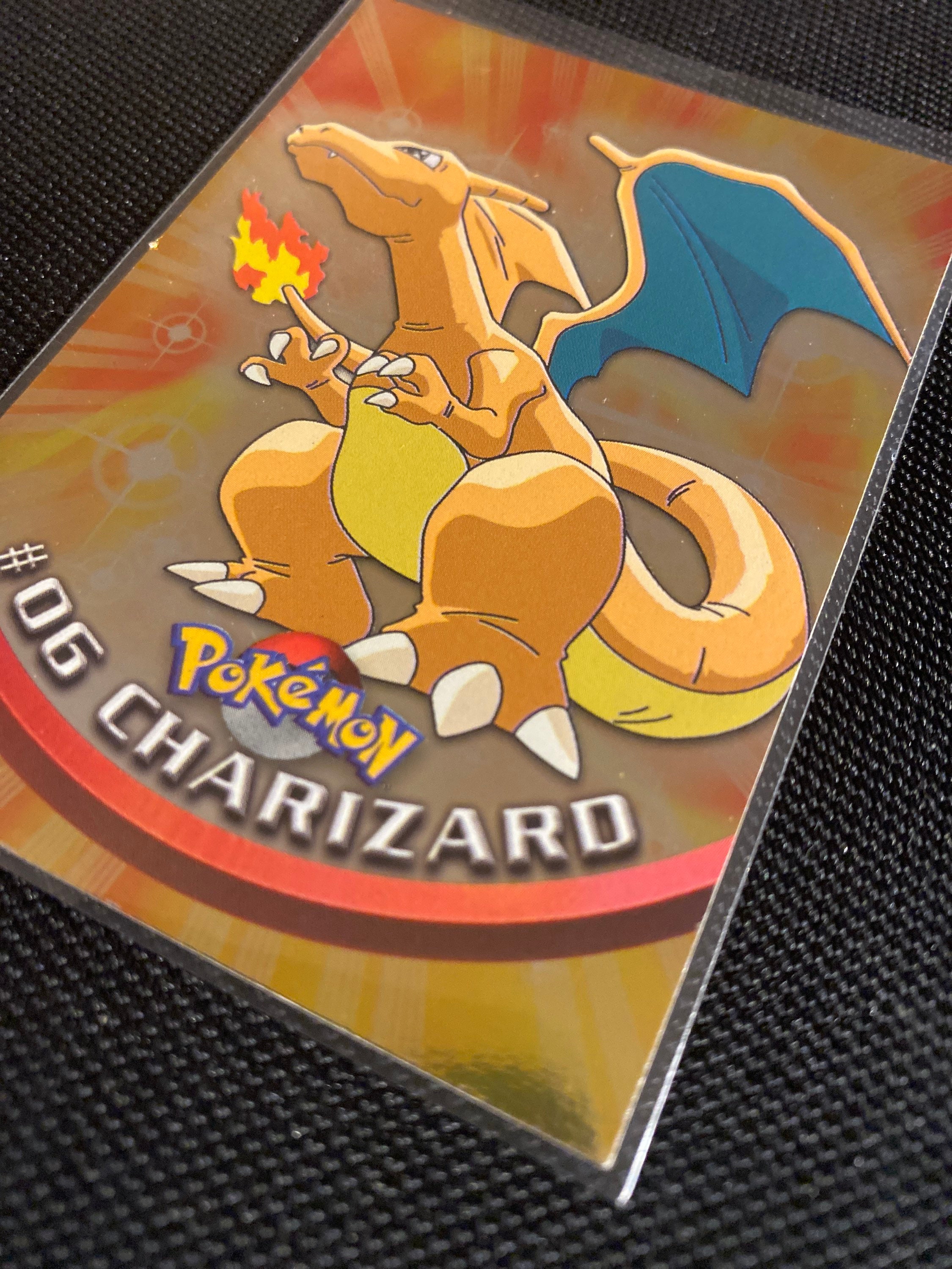 Charizard holographic Pokémon Topps TV Animation Edition | Etsy