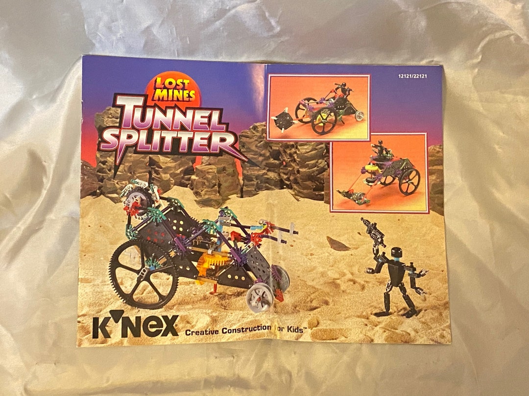 KNEX® Tunnel Splitter Clean Authentic Complete Building Set With ...