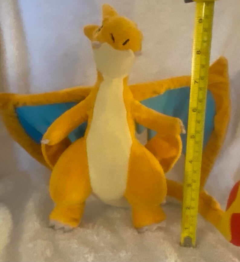 Mega Charizard Y Plush Pokémon Toy 9 Inch the Pokémon - Etsy