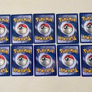 Pokémon Base Set Collection Pokemon Trading Card Game TCG - Etsy
