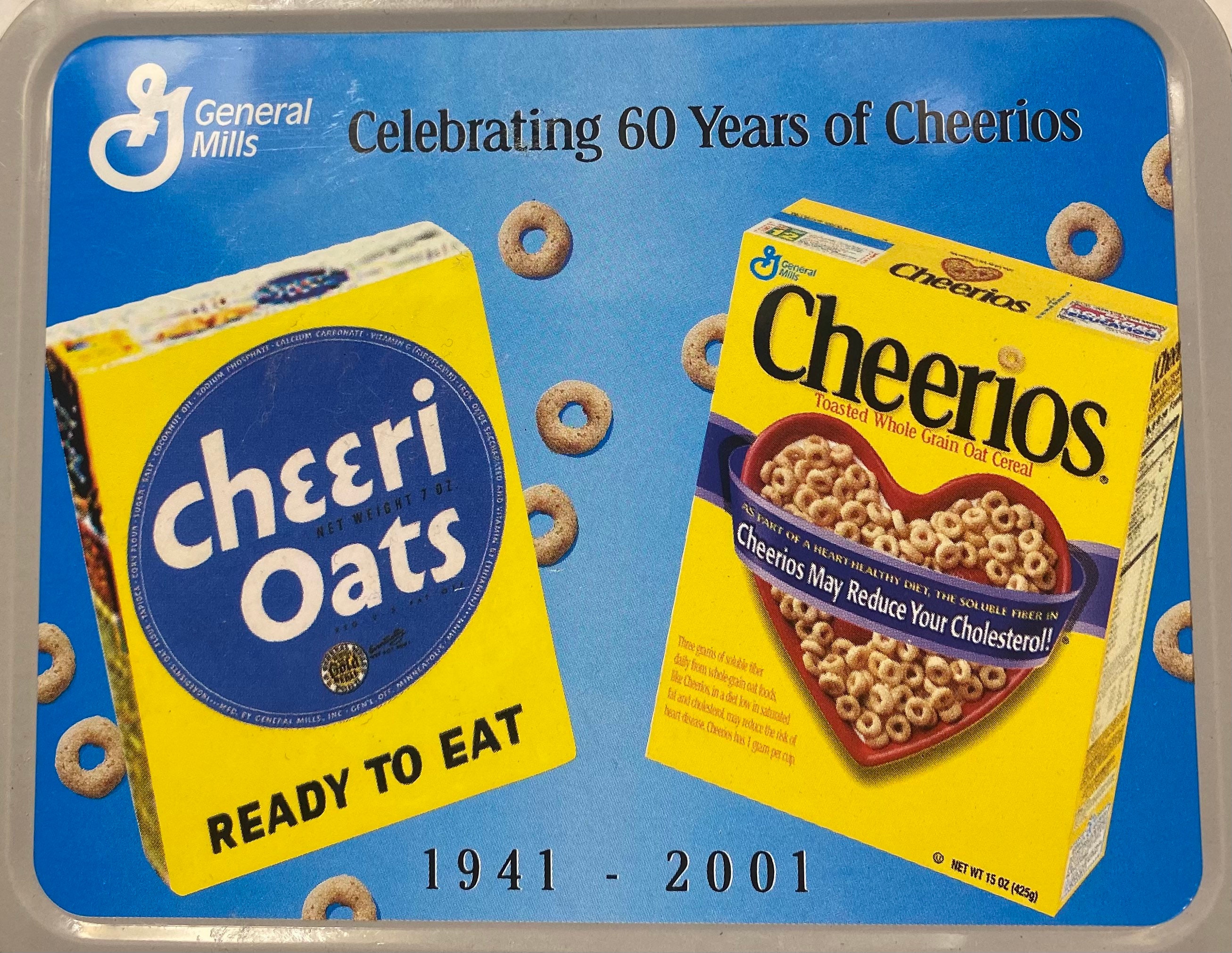 Vintage Cheerios Commemorative 60 Year Anniversary Tin Box | Etsy