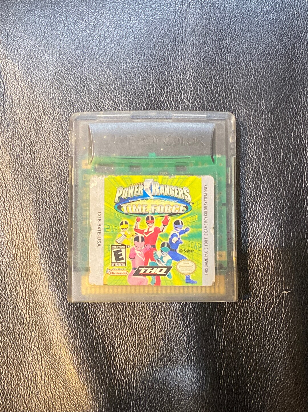 Power Rangers Lightspeed Rescue 1999 Nintendo Game Boy Color Vintage ...