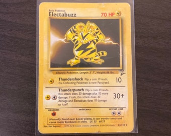 Electabuzz Card | Etsy