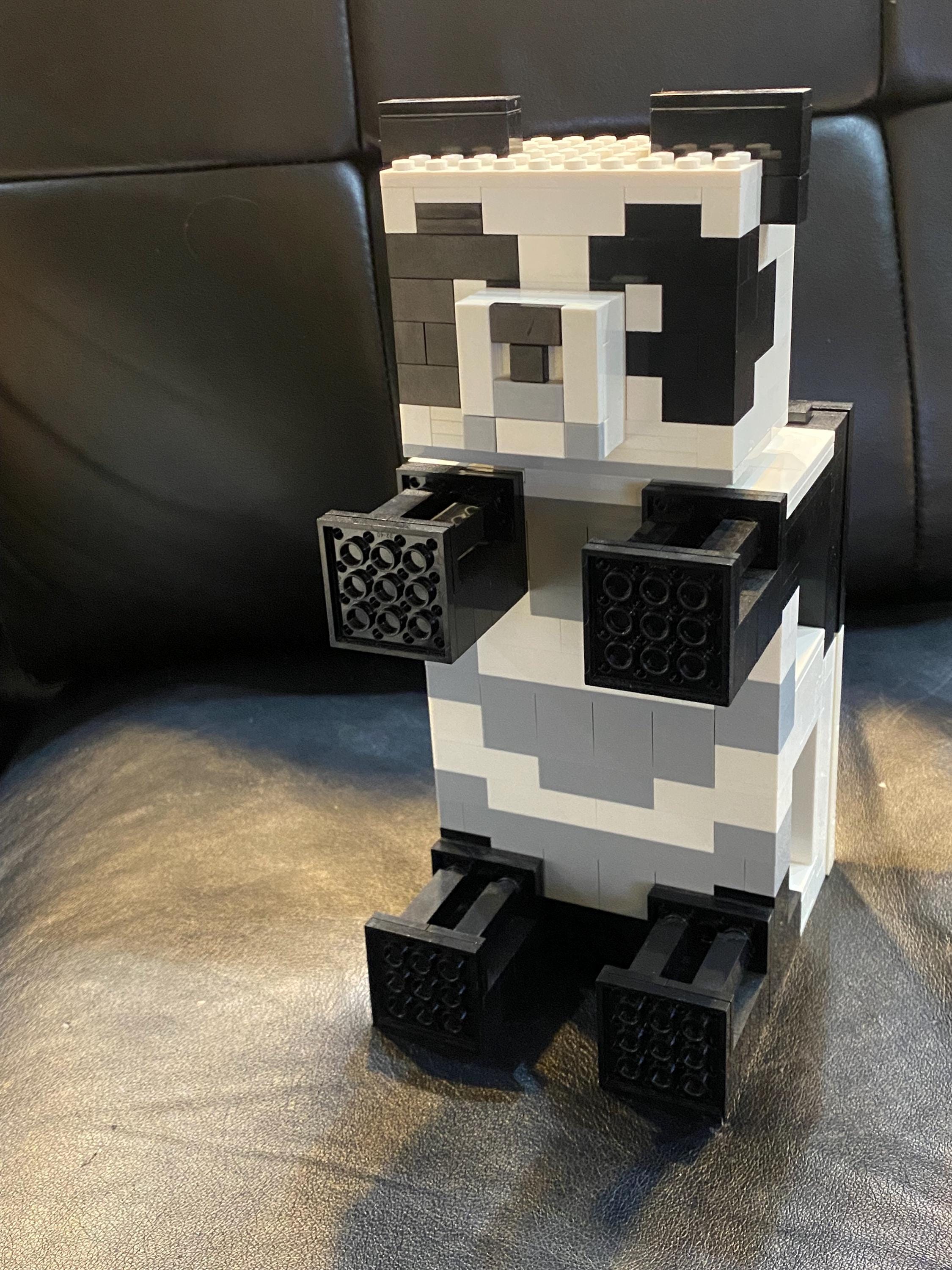 LEGO® Minecraft Giant Panda (from Set 21245) - Lego Minecraft - Clean ...