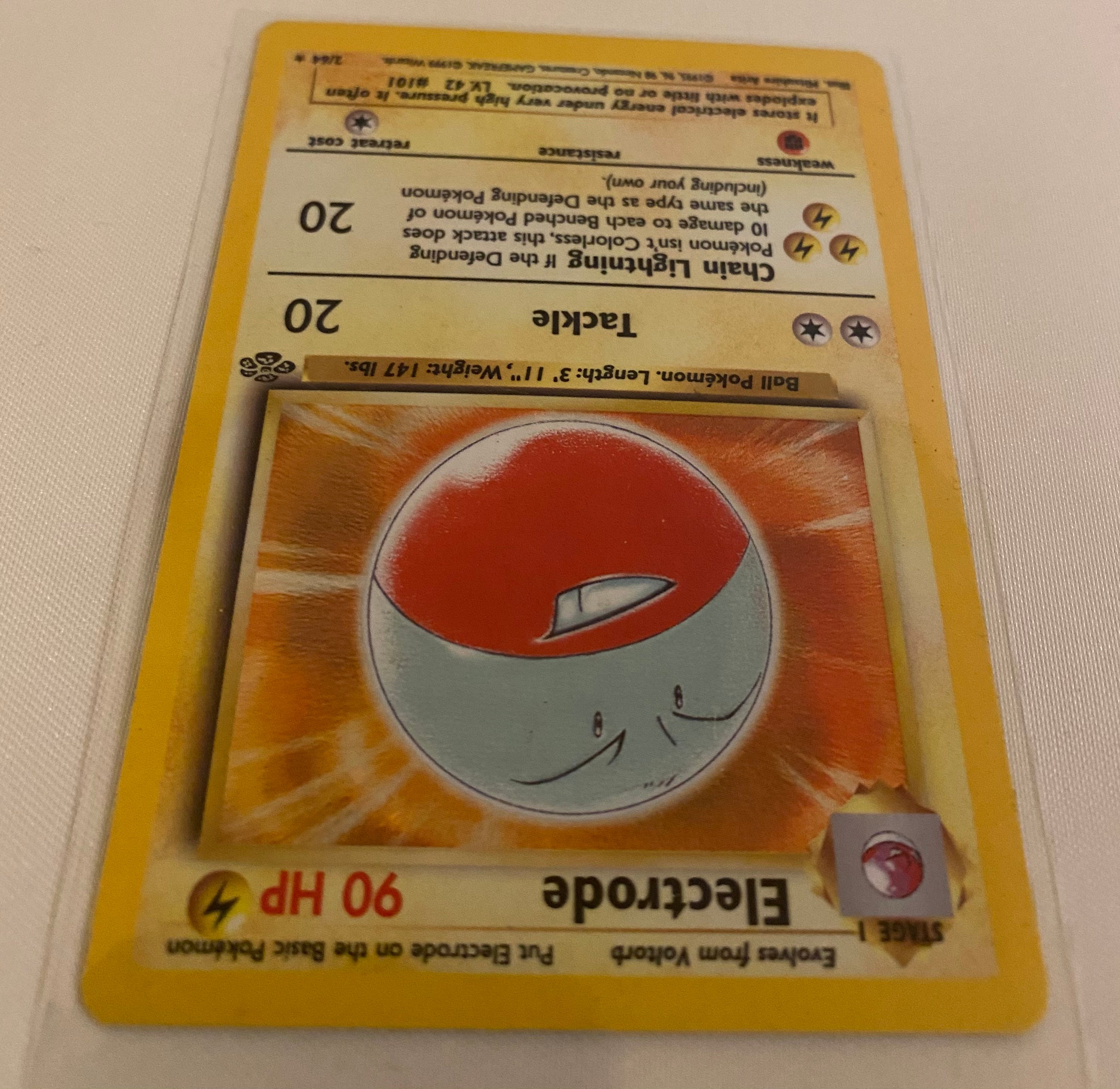 Electrode - Pokémon - Jungle 2/64 - Rare Authentic Collectible ...