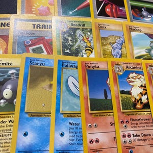 Pokémon Base Set Collection Pokemon Trading Card Game TCG Authentic ...