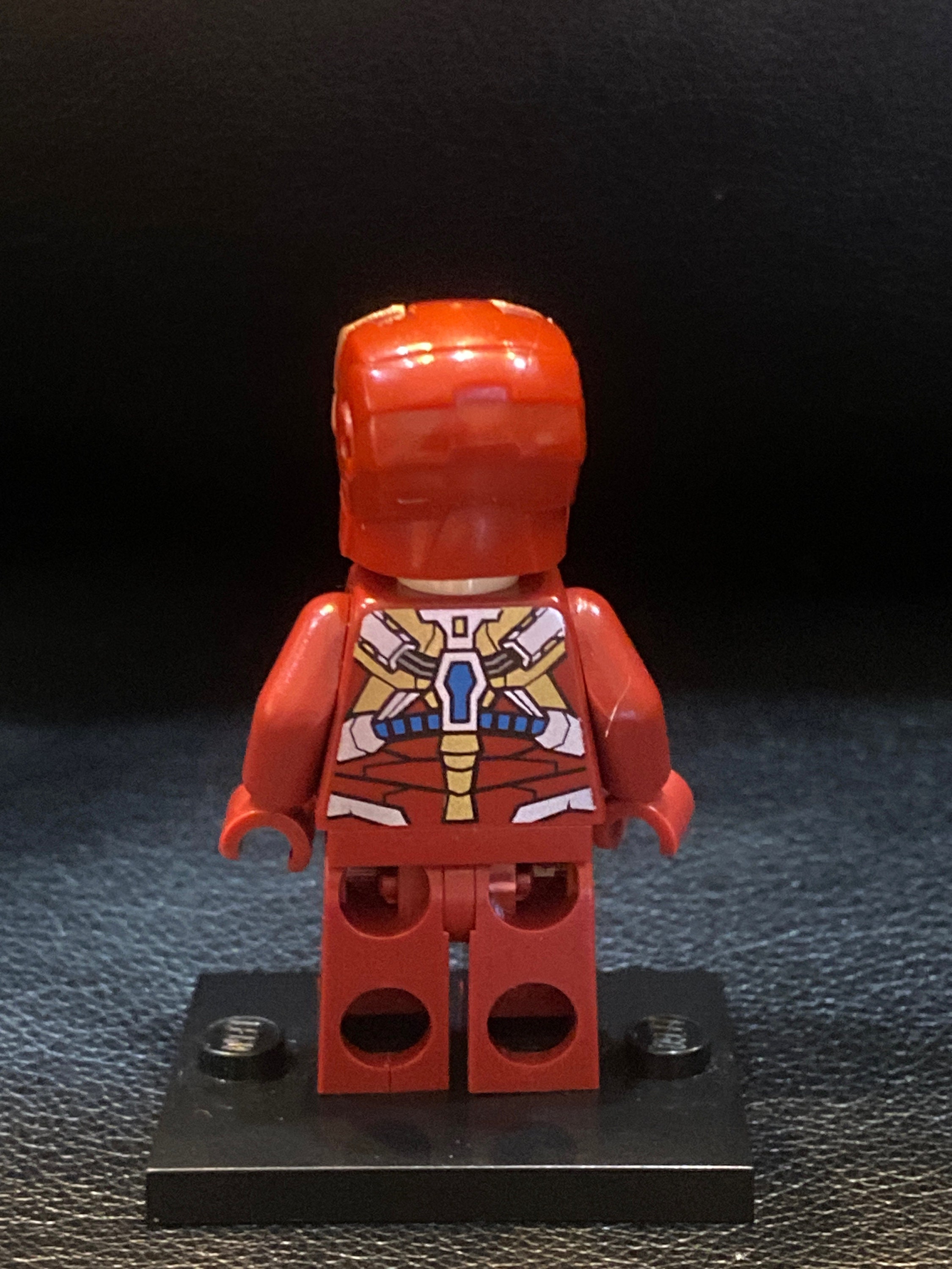 LEGO Iron Man Mark 17 Armor Minifigure (sh073) - LEGO Super Heroes ...