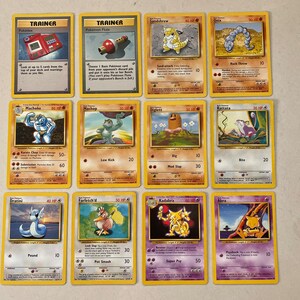 Pokémon Base Set Collection Pokemon Trading Card Game TCG - Etsy