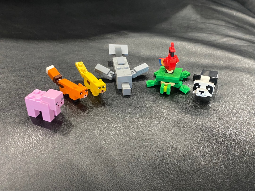 LEGO® Minecraft Animal Collection LEGO Minecraft Animal Minifigure Lot ...