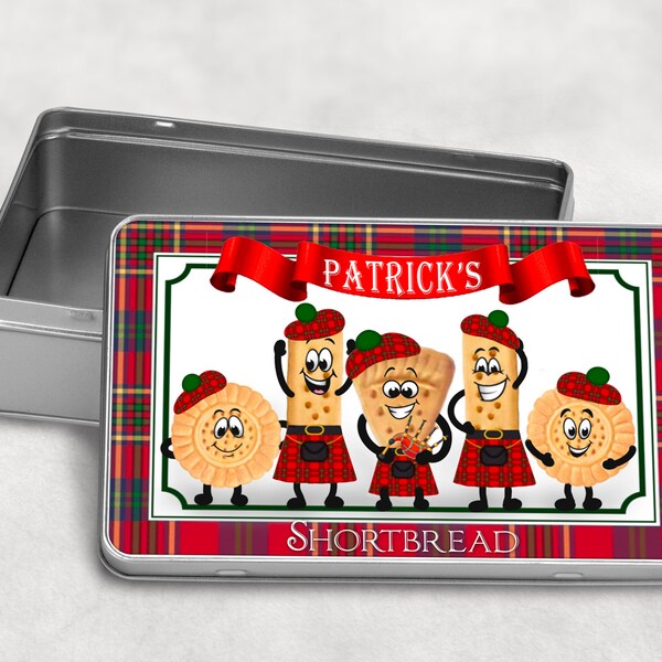 Scottish Shortbread Tins - Etsy
