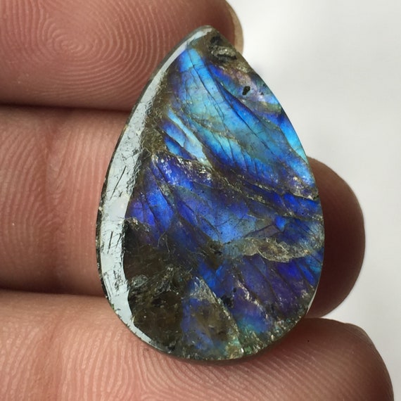 Jewelry Making & Beading Gorgeous Flashy Labradorite Cabochon Loose ...