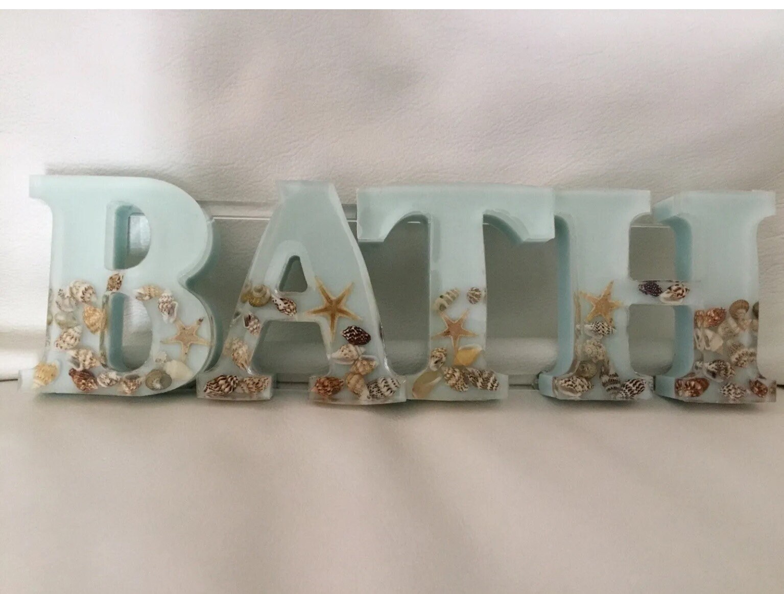 Bespoke Free Standing Resin BATH Sign Customisable Any Colour - Etsy