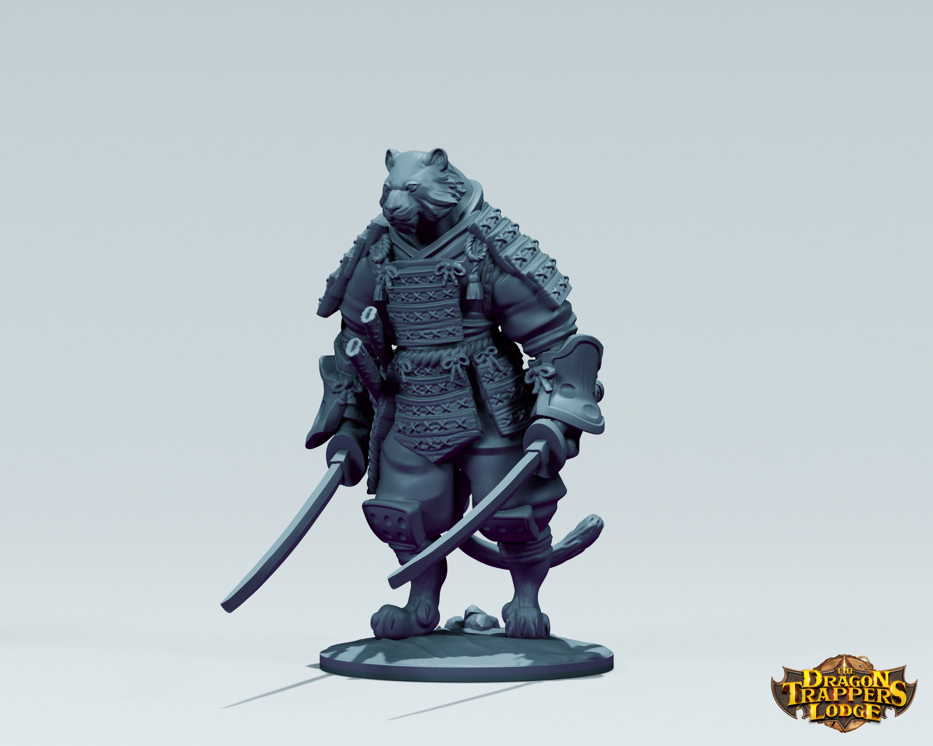 Tabaxi Samurai the Dragon Trappers Lodge Rogue Knight - Etsy