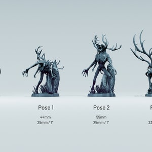WENDIGO 3 Poses Minimonstermayhem - Etsy