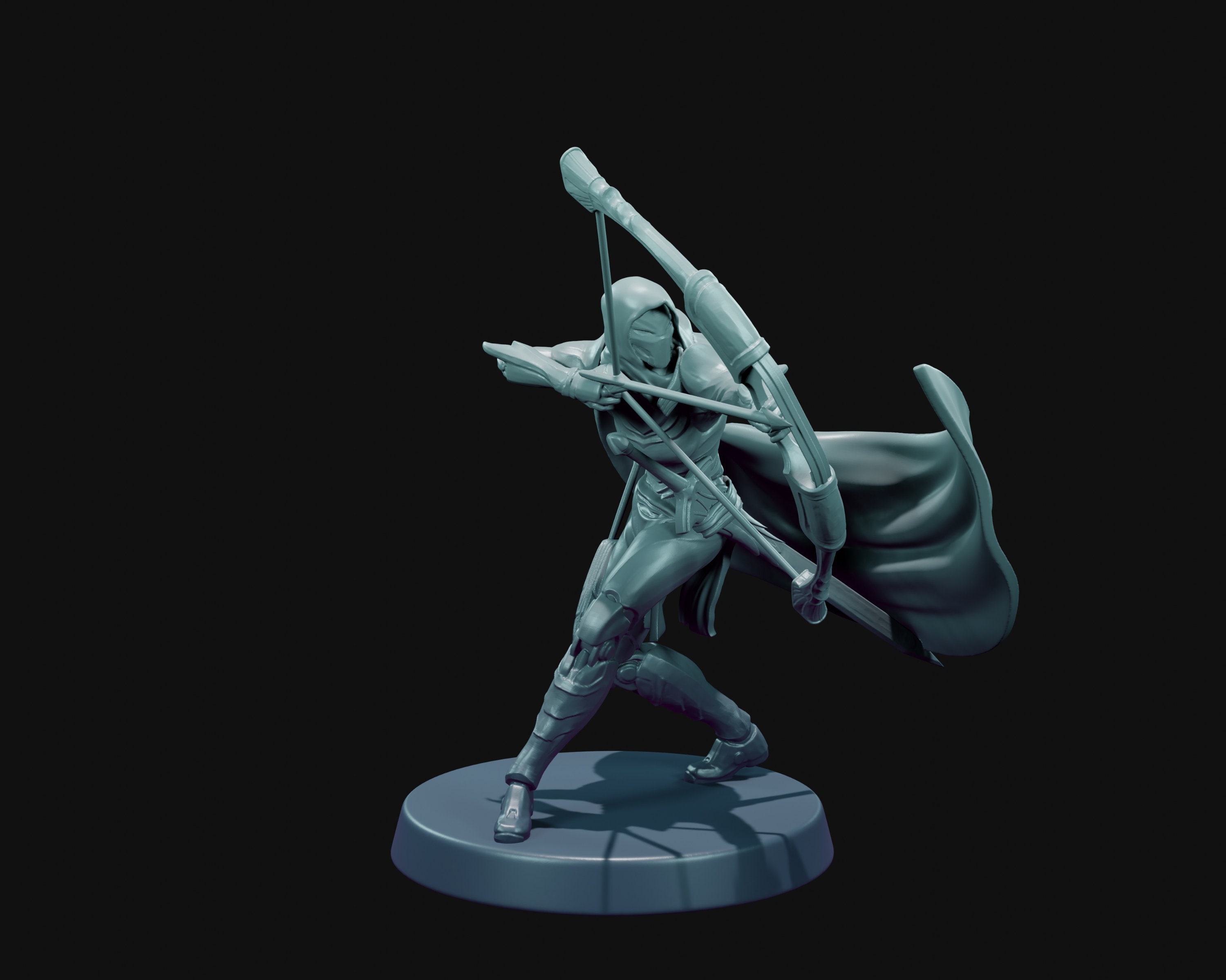 Warforged Assassin Pose 4 Miniature for D&D Pathfinder | Etsy