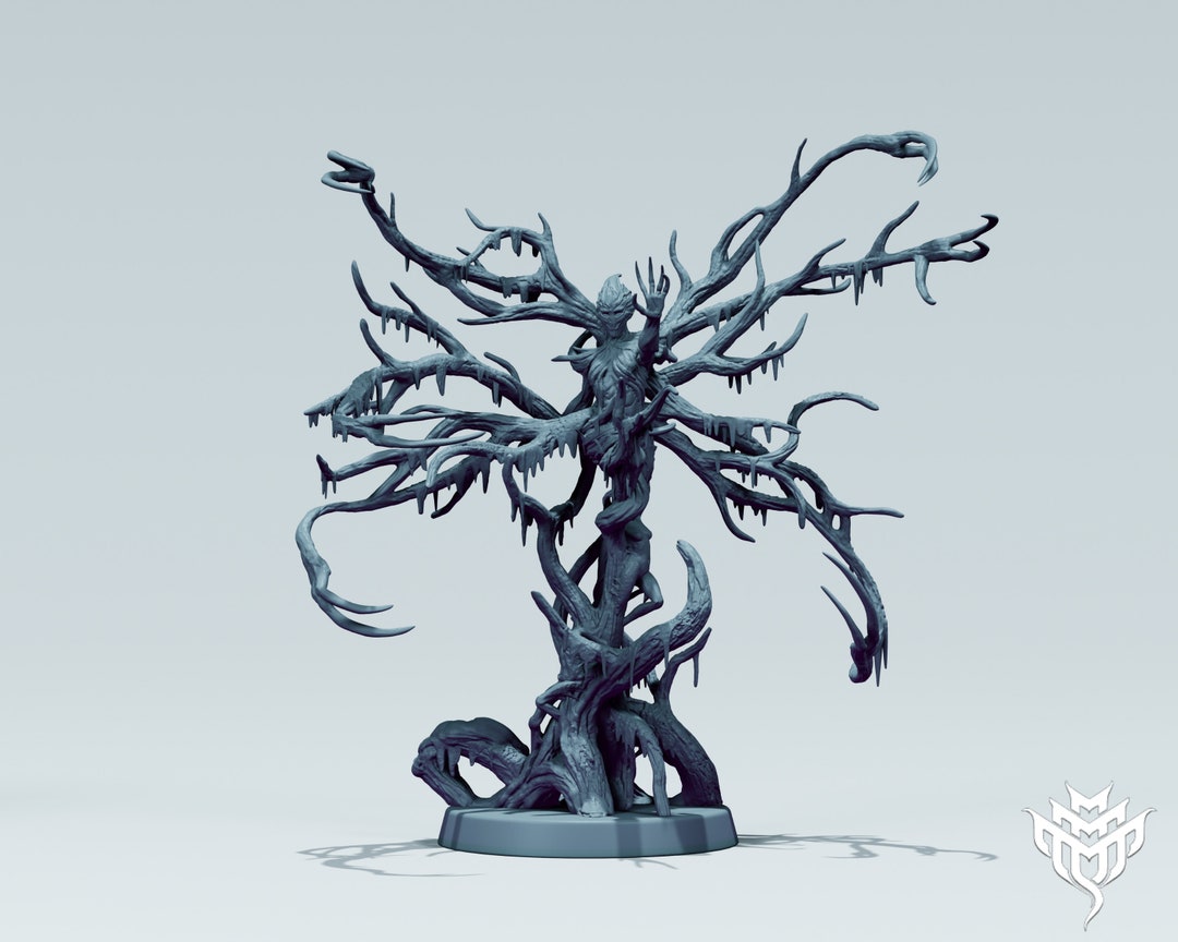 Dryad Guardian Keeper of the Sacred Grove 3d-printed Miniature for D&D ...