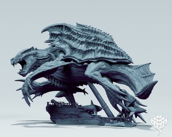 Tarasque Dnd Monster 28mm Miniatures for Tabletop Gaming - Etsy