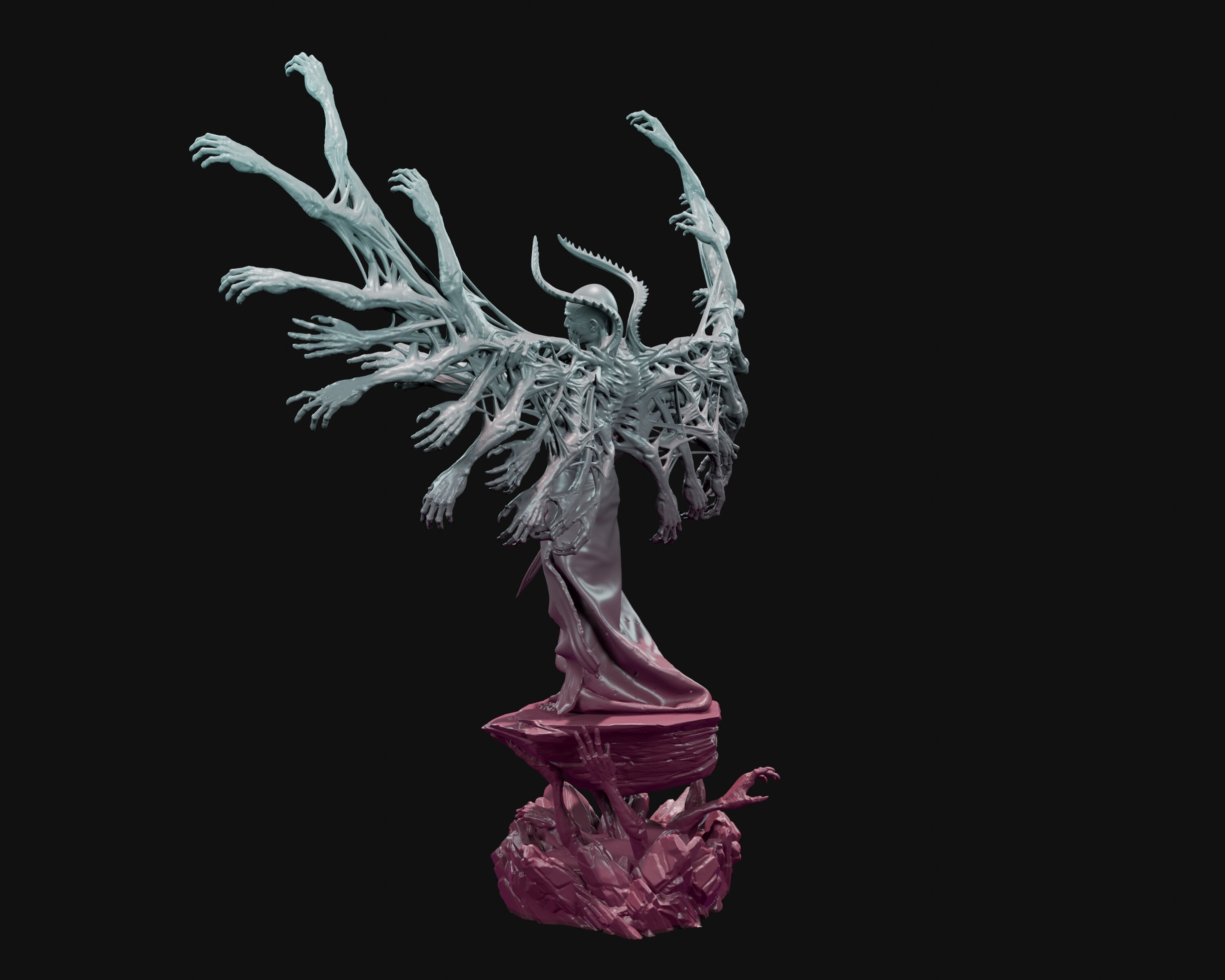 Afflicted Celestial Miniature for D&D Pathfinder RPG and - Etsy UK