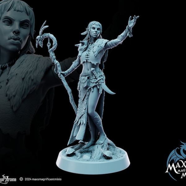 Half Orc Miniature - Etsy