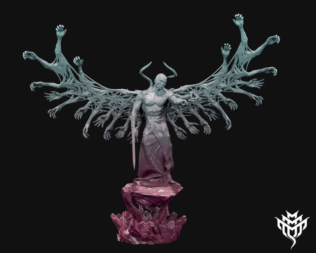 Afflicted Celestial Miniature for D&D Pathfinder RPG and - Etsy