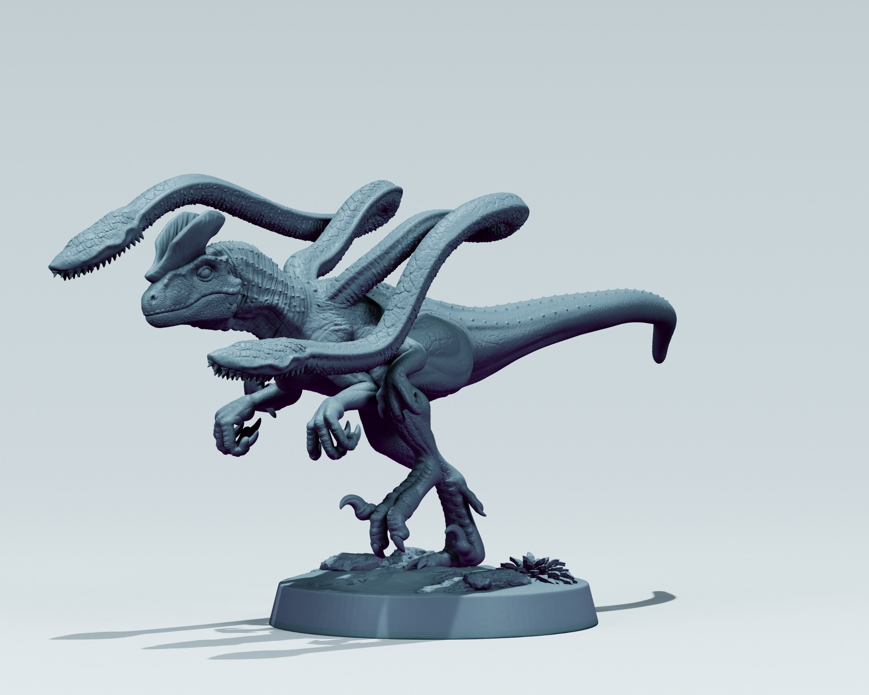 DISPLACER RAPTOR 3 Poses the Dragon Trappers Lodge - Etsy