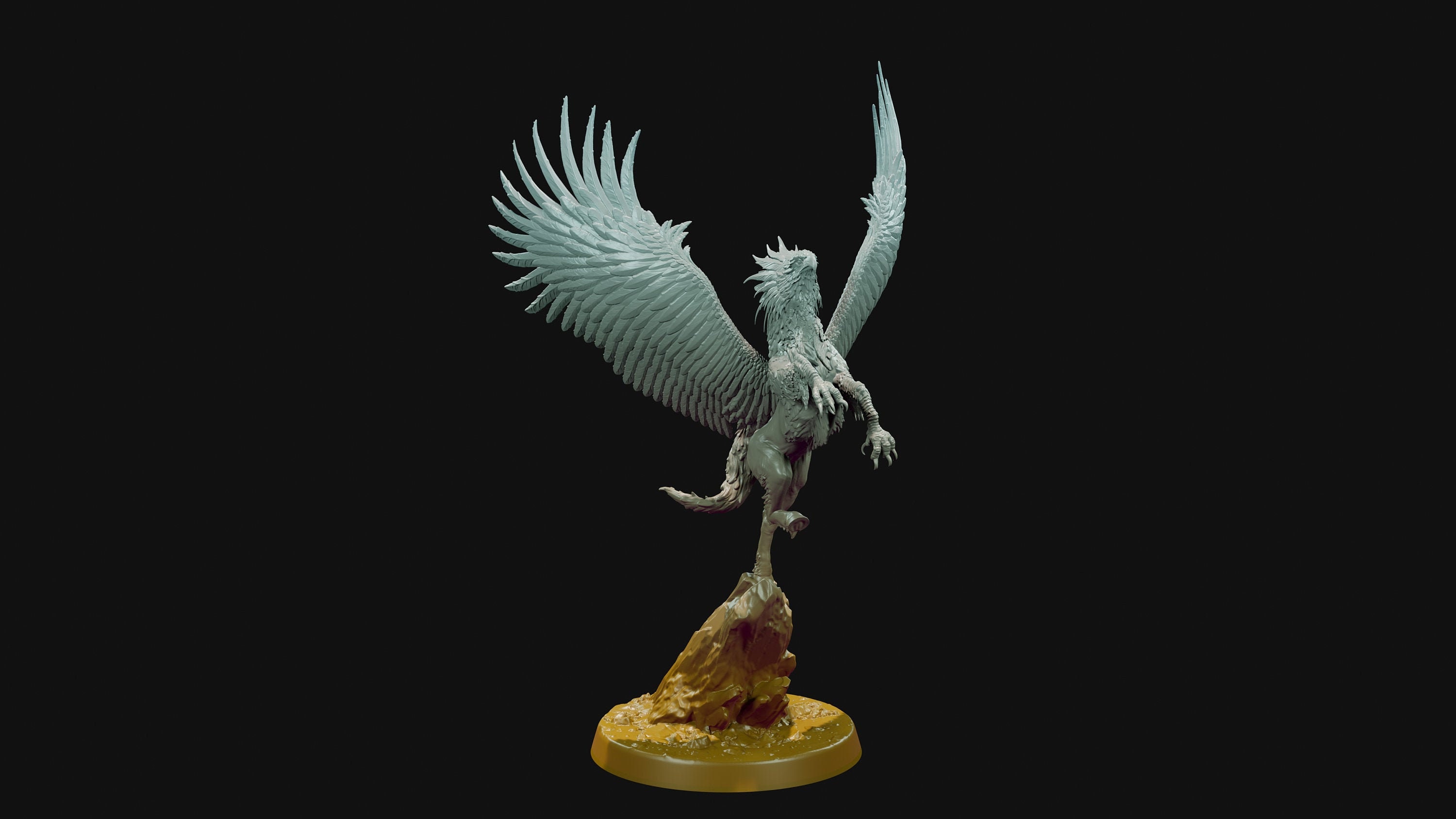Flying Hippogriff Miniature for D&D Pathfinder RPG and - Etsy UK