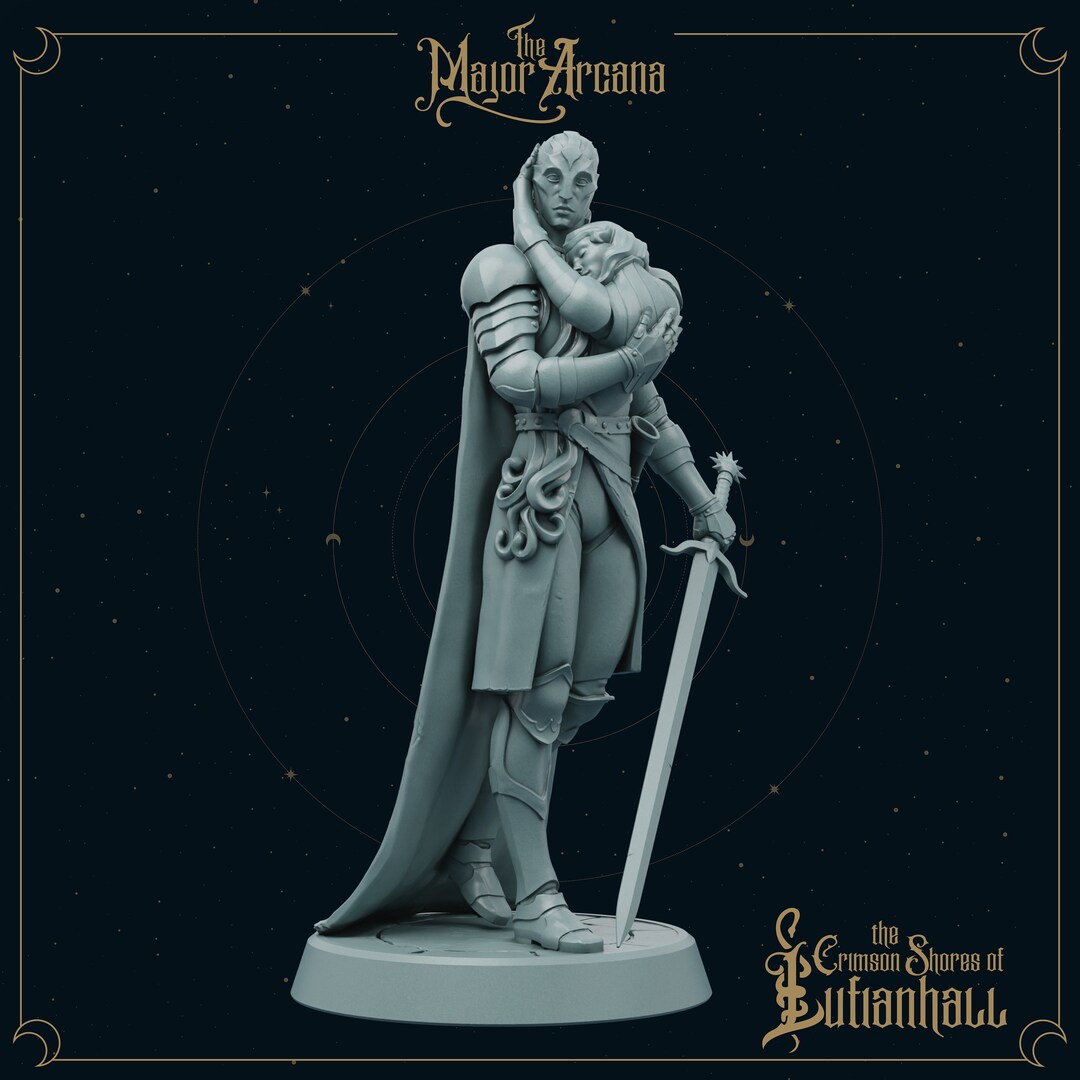 Cursed Paladin the Major Arcana Human, Paladin, Mage for D&D ...