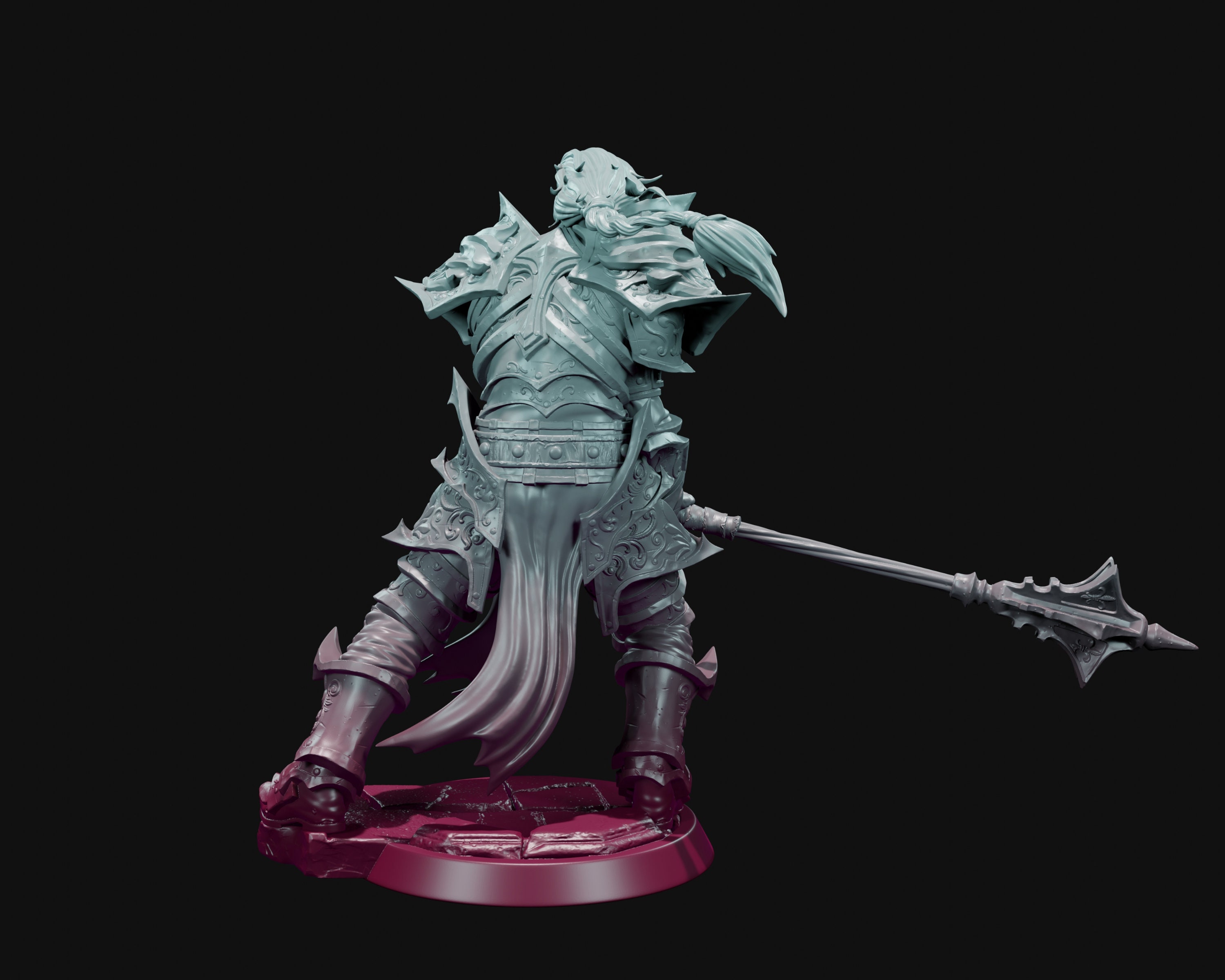 Wight With Mace Miniature for D&D Pathfinder RPG and - Etsy