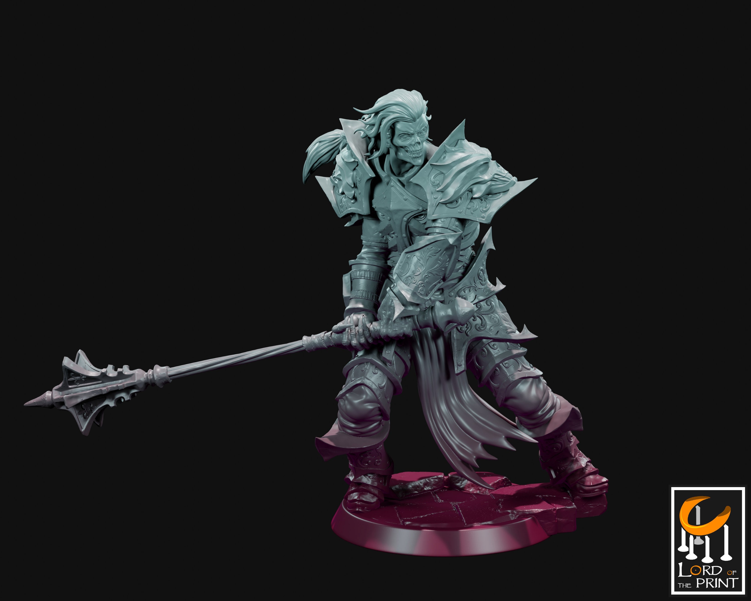 Wight With Mace Miniature for D&D Pathfinder RPG and - Etsy