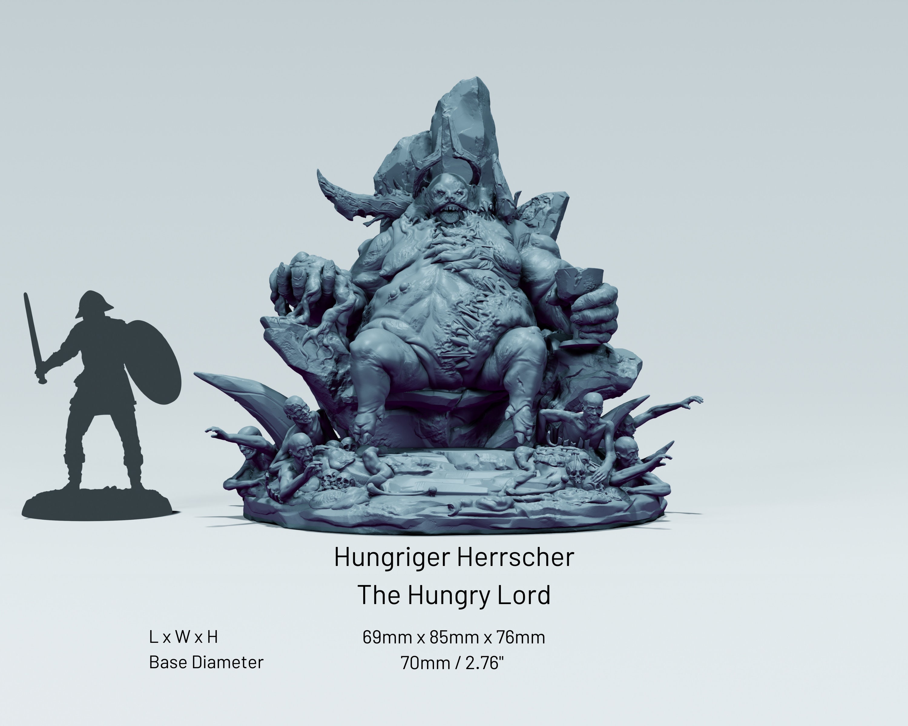Toys Toys & Games Miniature Toys Bestiarum Miniatures The Hungry Lord ...
