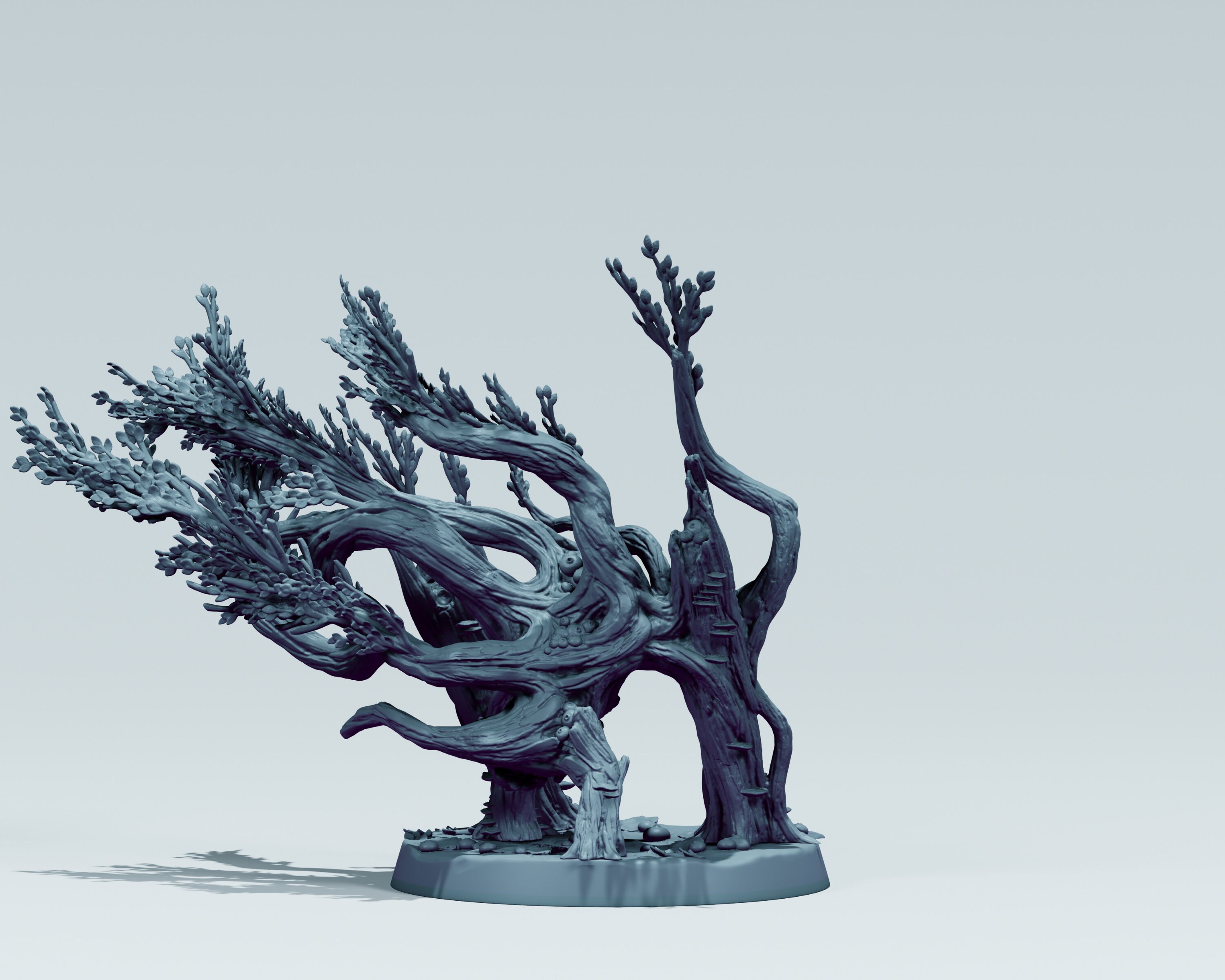 Mutated Cursed Splinter Miniature for D&D Pathfinder Rpgs - Etsy