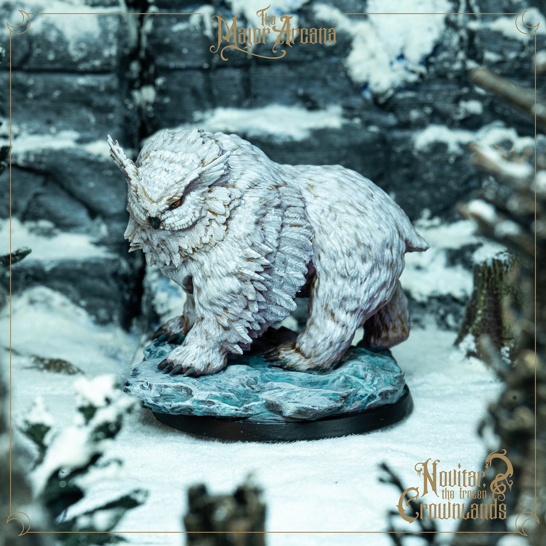 Owlbear the Major Arcana Owlbear Cub, Monster for D&D, Pathfinder and ...