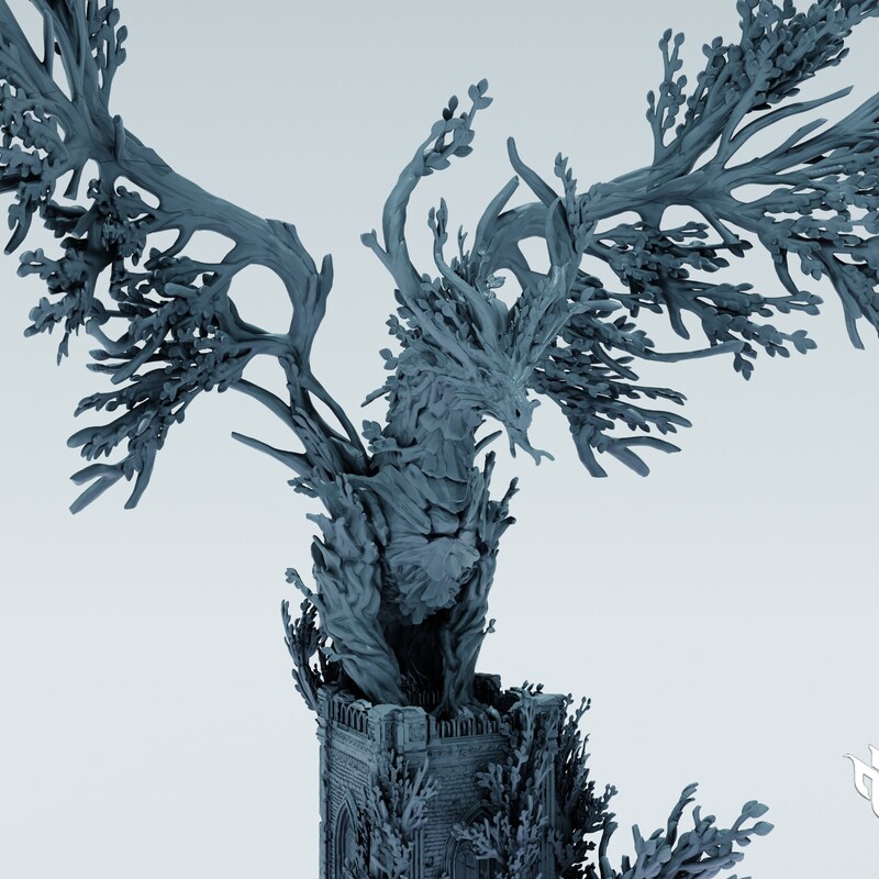 Miniature Forest Dragon - Etsy