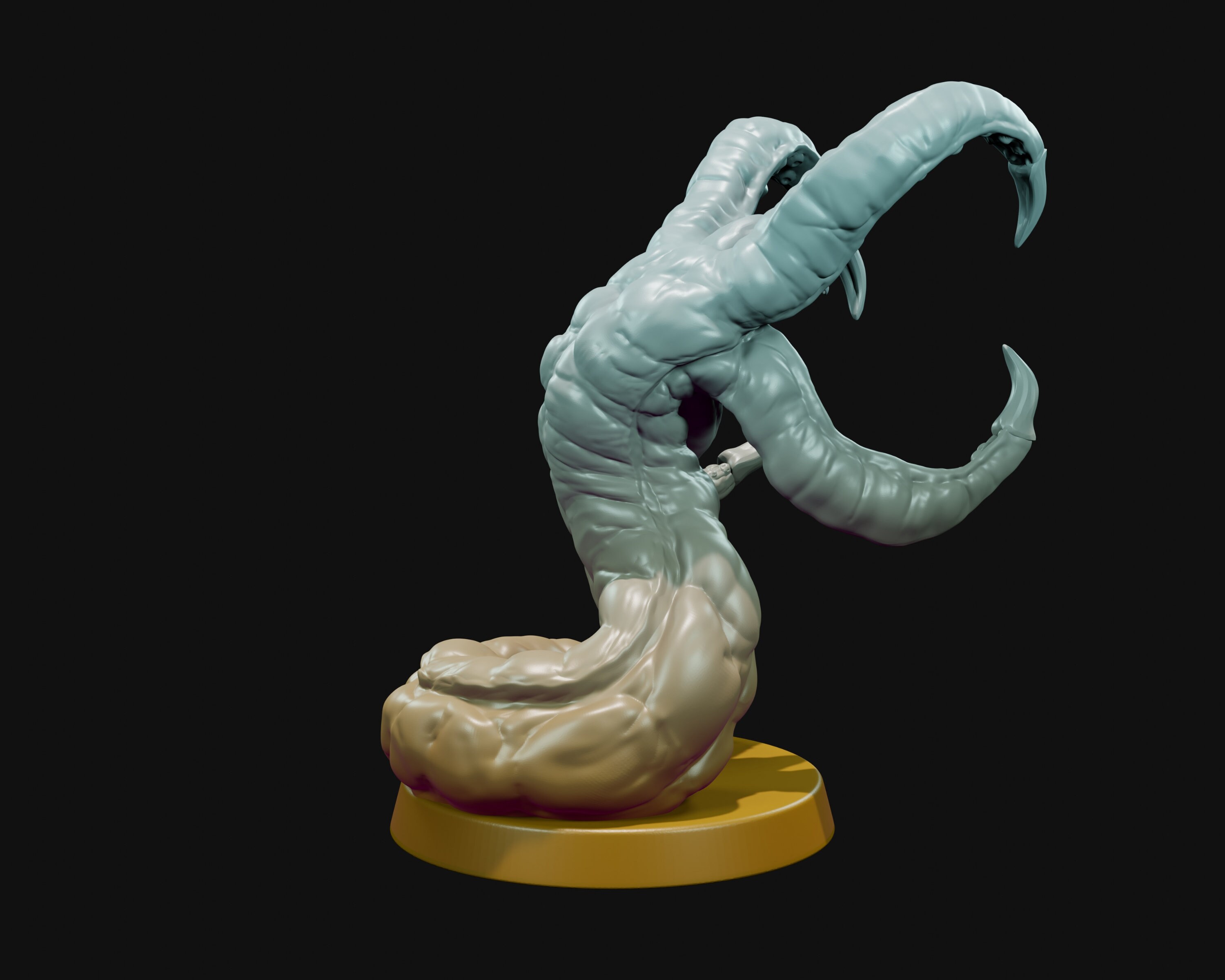 Grick Miniature Miniature for D&D Pathfinder RPG and - Etsy UK