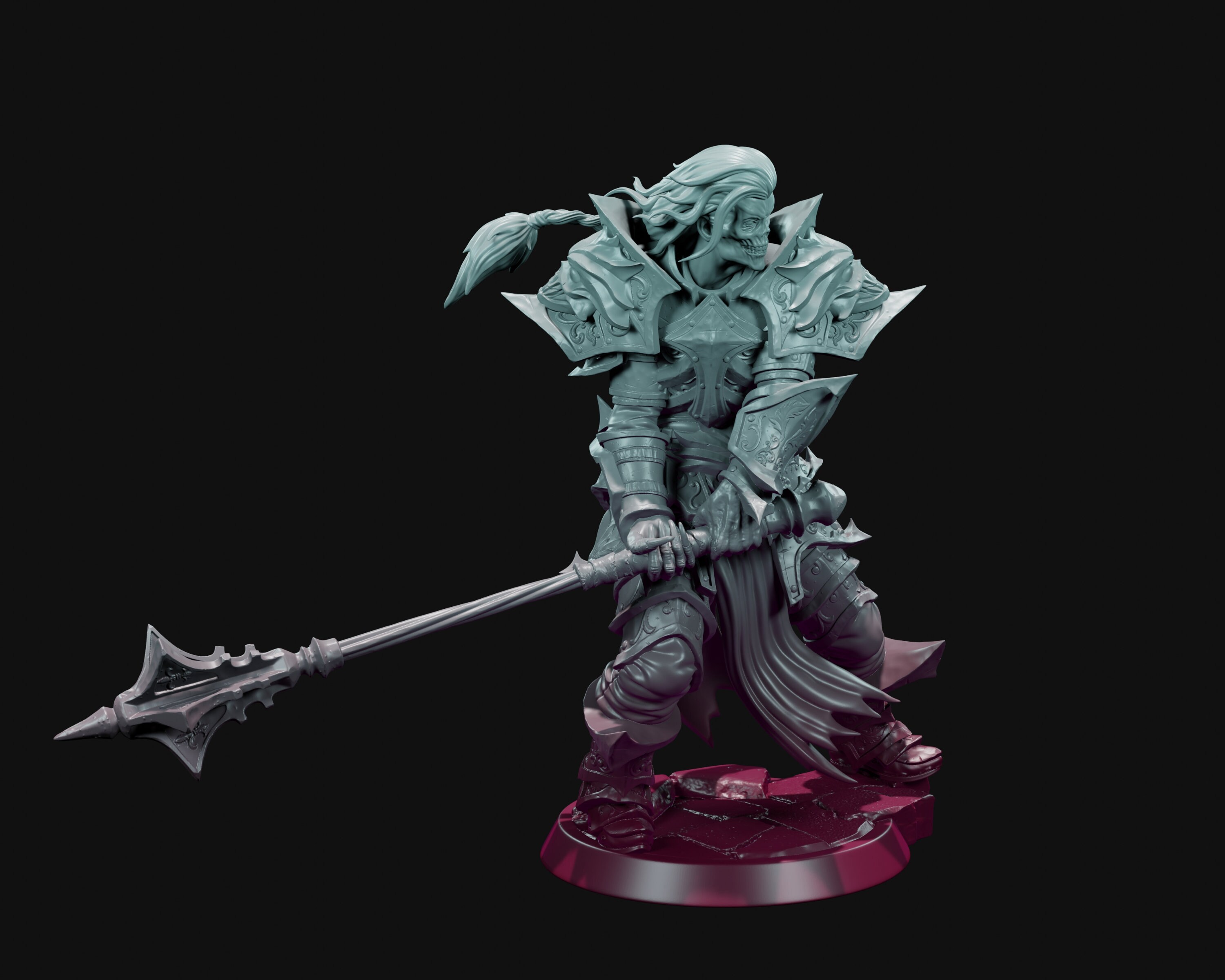 Wight With Mace Miniature for D&D Pathfinder RPG and - Etsy