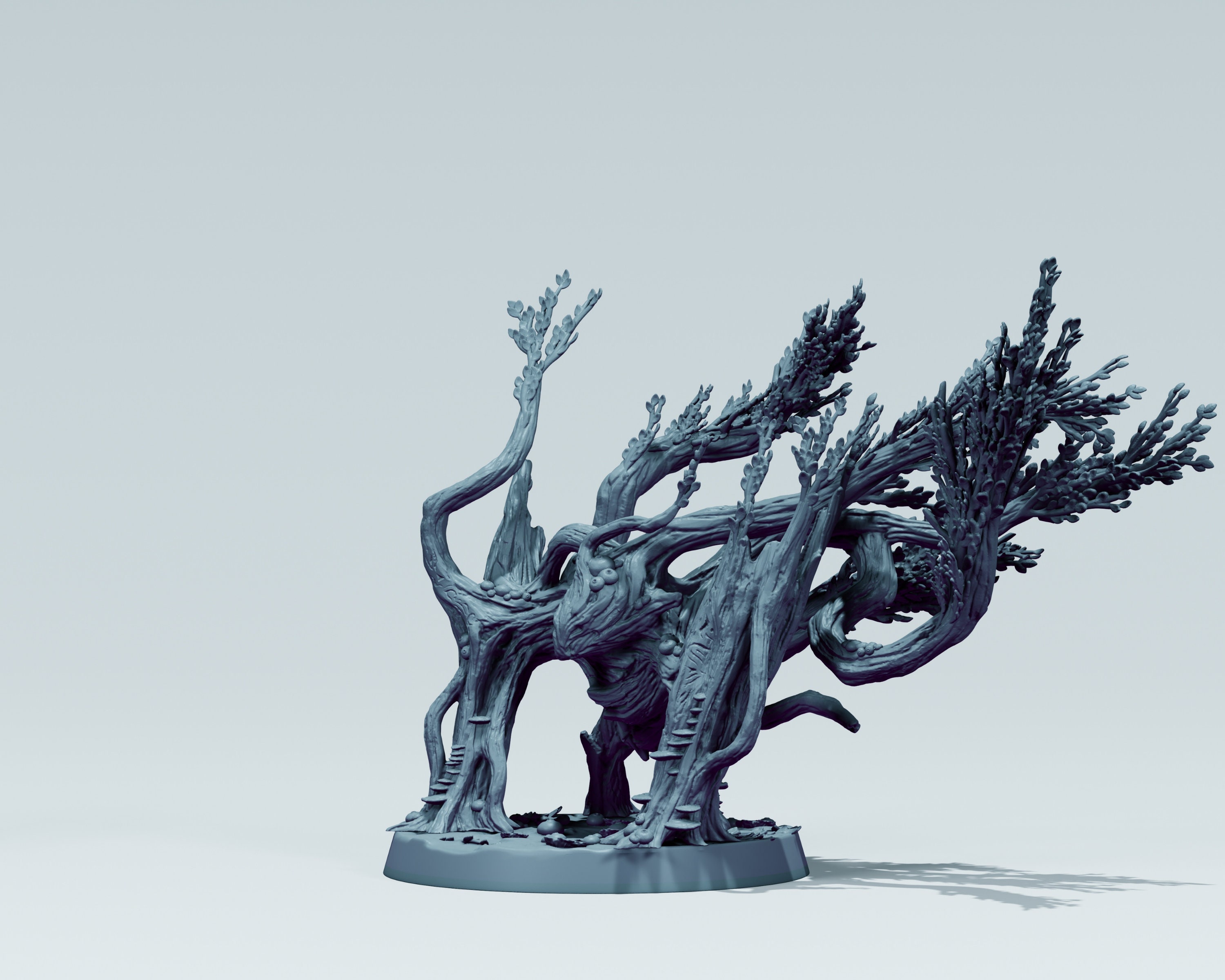 Mutated Cursed Splinter Miniature for D&D Pathfinder Rpgs - Etsy