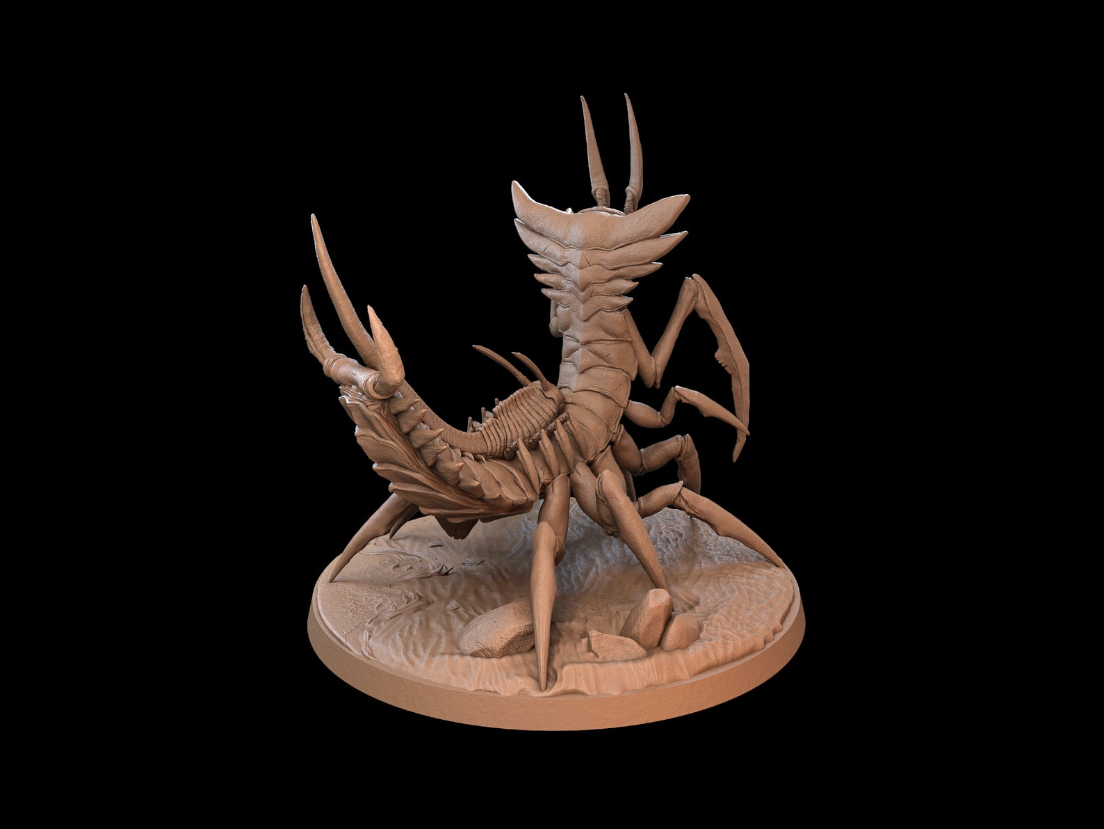 Centipede Kaiju Miniature for D&D Pathfinder RPG and - Etsy UK