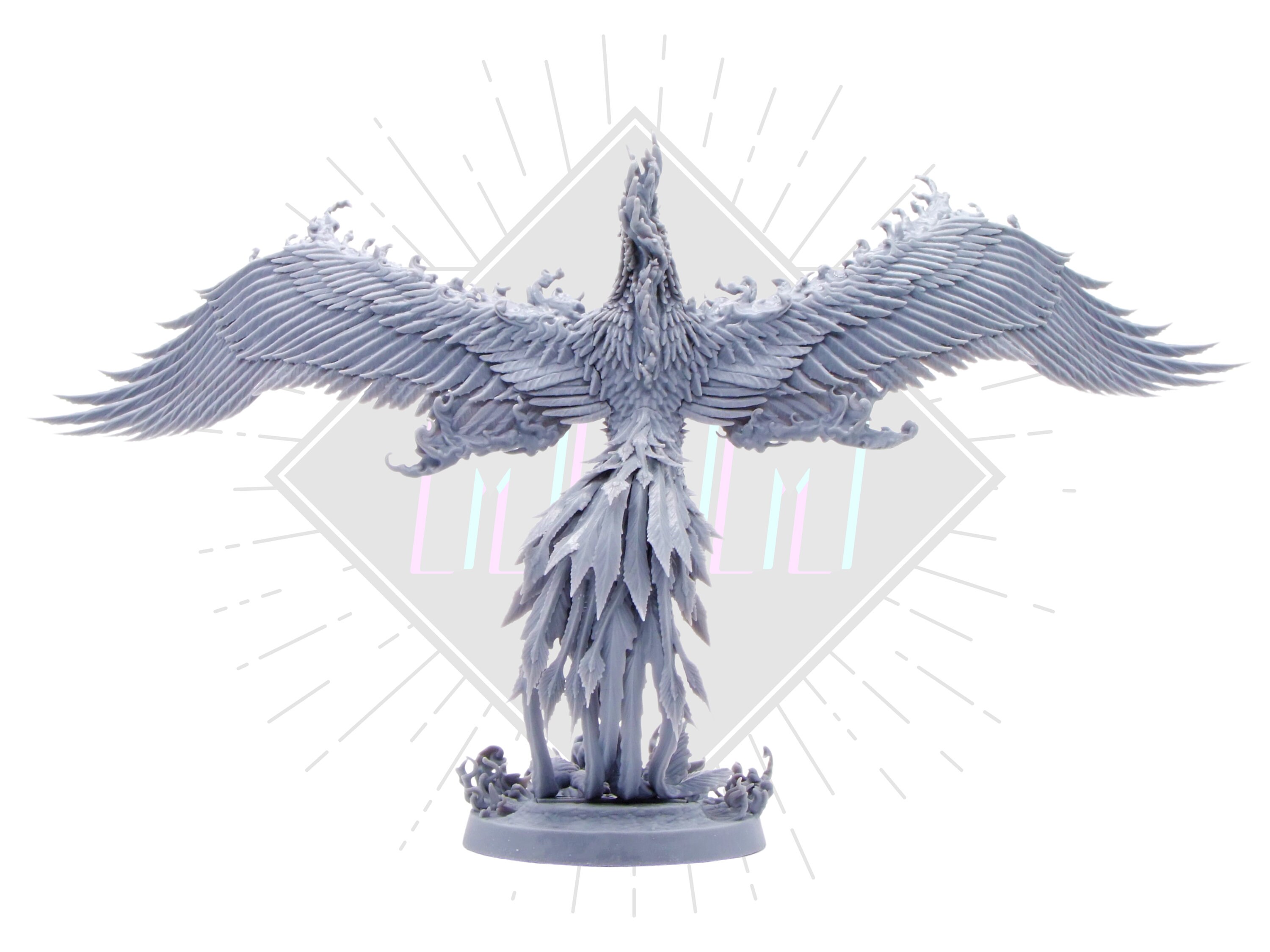 Phoenix Miniature for D&D Pathfinder Rpgs and Painting - Etsy UK