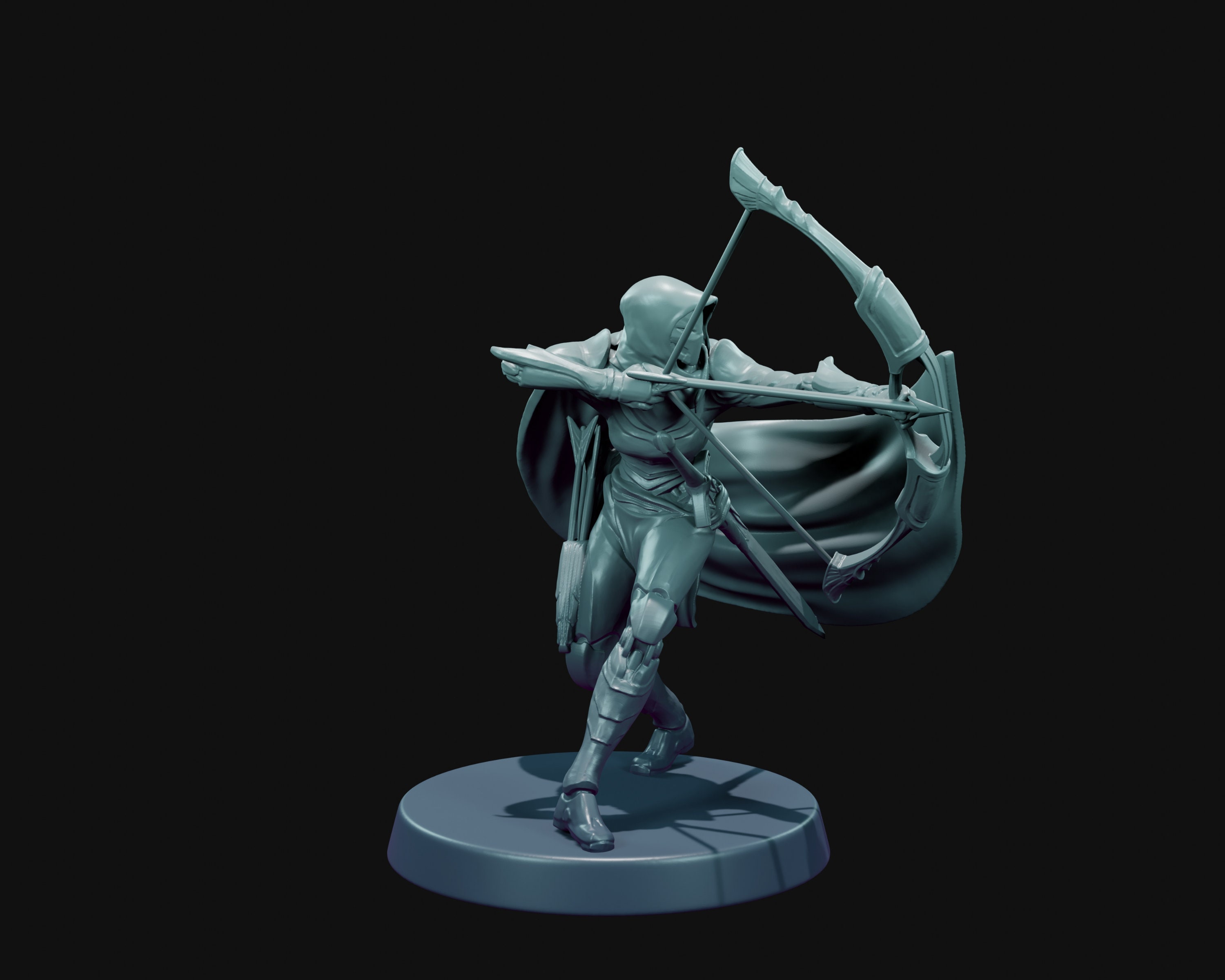 Warforged Assassin Pose 4 Miniature for D&D Pathfinder | Etsy