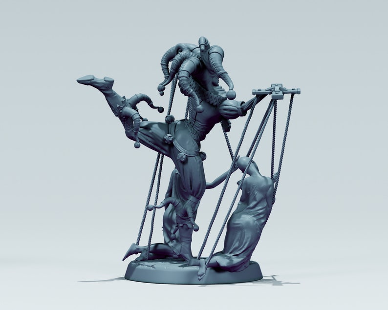 Undead Jester Miniature for D&D Pathfinder RPG and - Etsy