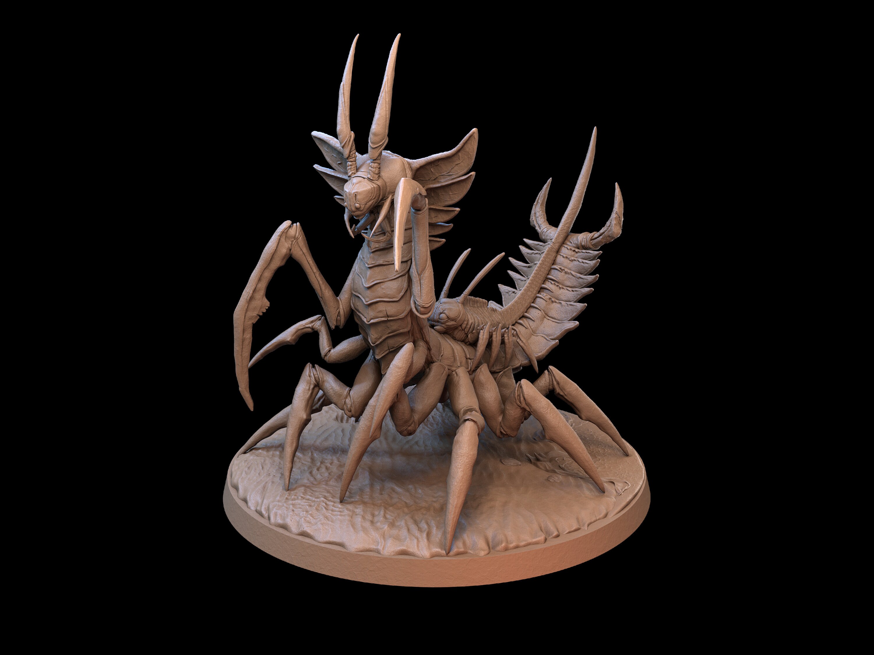 Centipede Kaiju Miniature for D&D Pathfinder RPG and - Etsy UK
