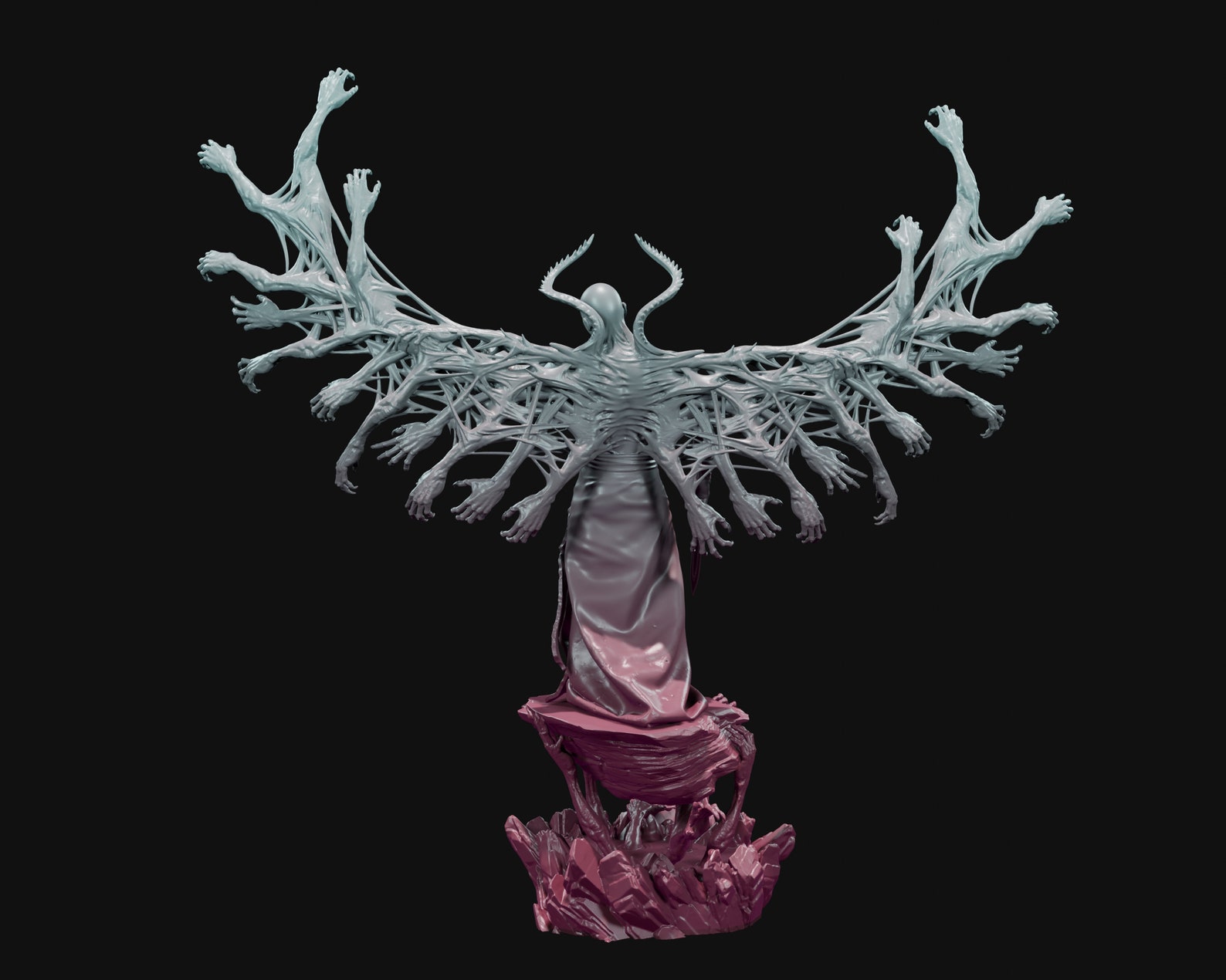 Afflicted Celestial Miniature for D&D Pathfinder RPG and - Etsy