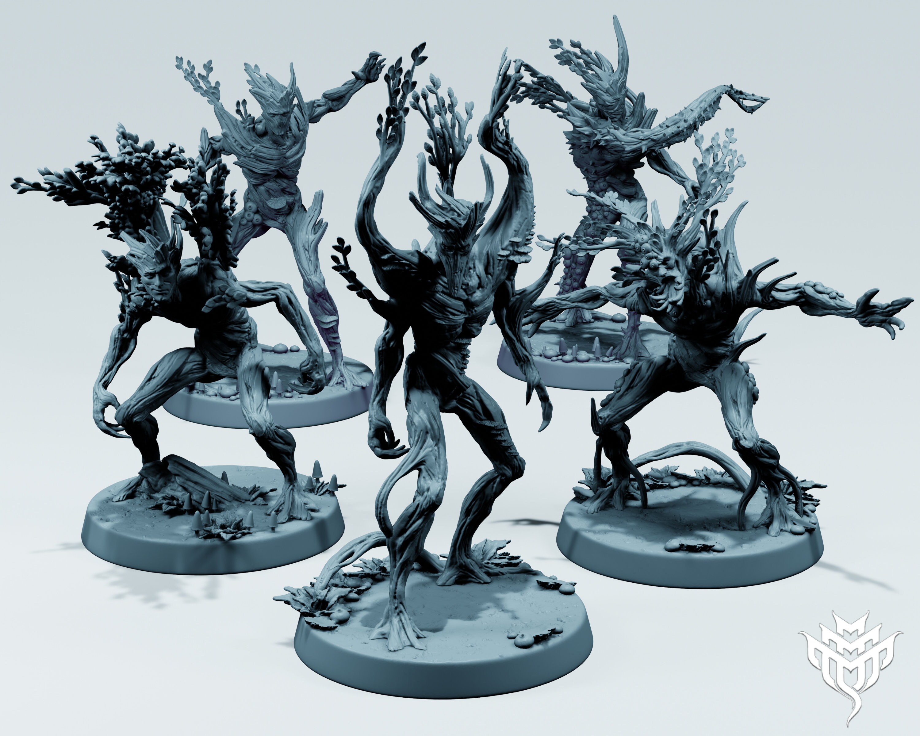 Twig Blight 5 Poses Miniature for D&D Pathfinder Rpgs - Etsy