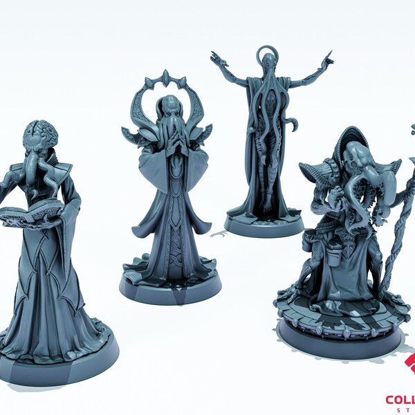 Mind Flayer Miniature - Etsy