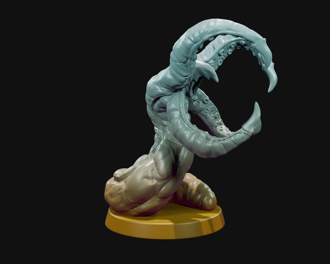 Grick Miniature Miniature for D&D Pathfinder RPG and - Etsy UK