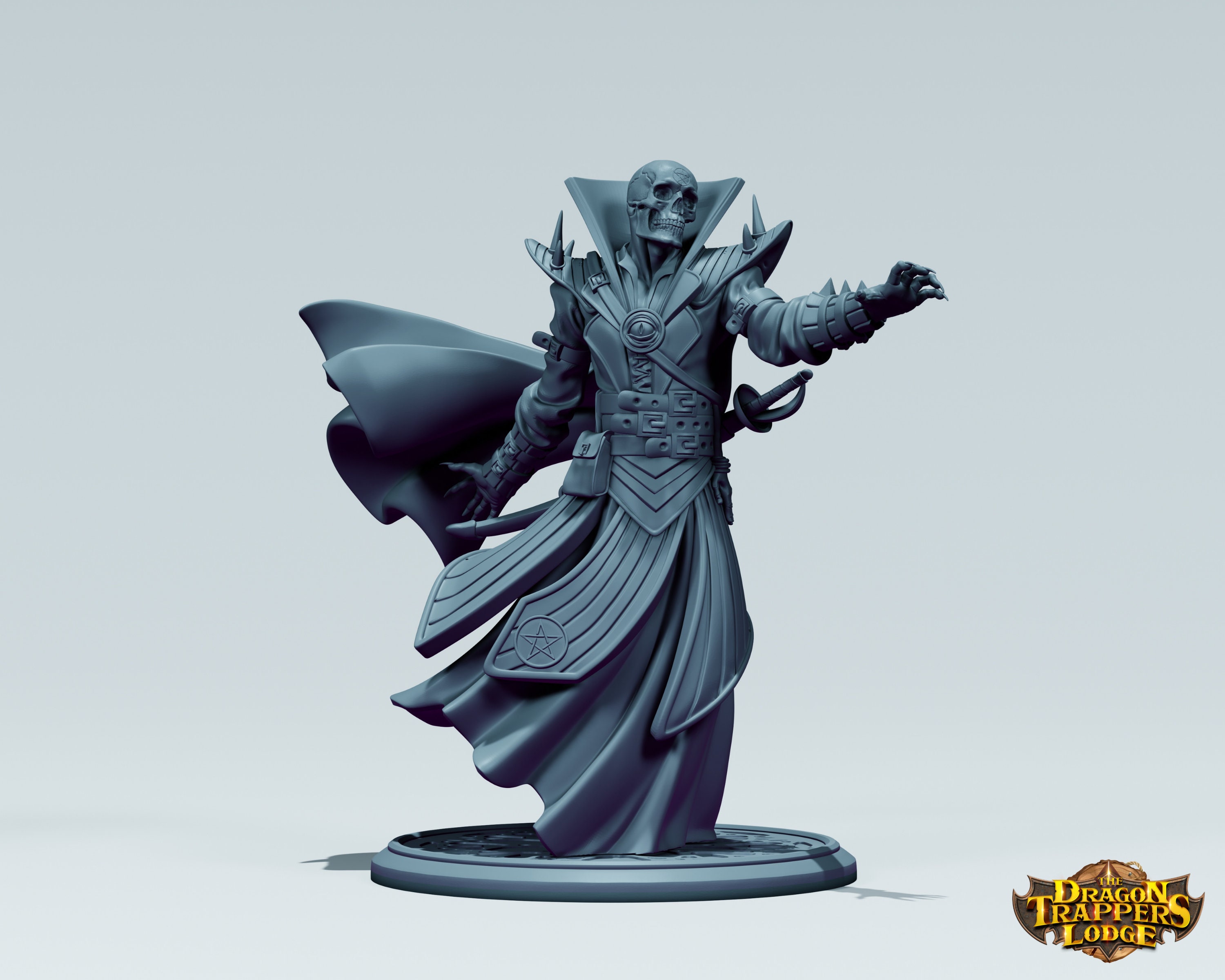 Azaezal the Lich Miniature for D&D Pathfinder Rpgs and | Etsy